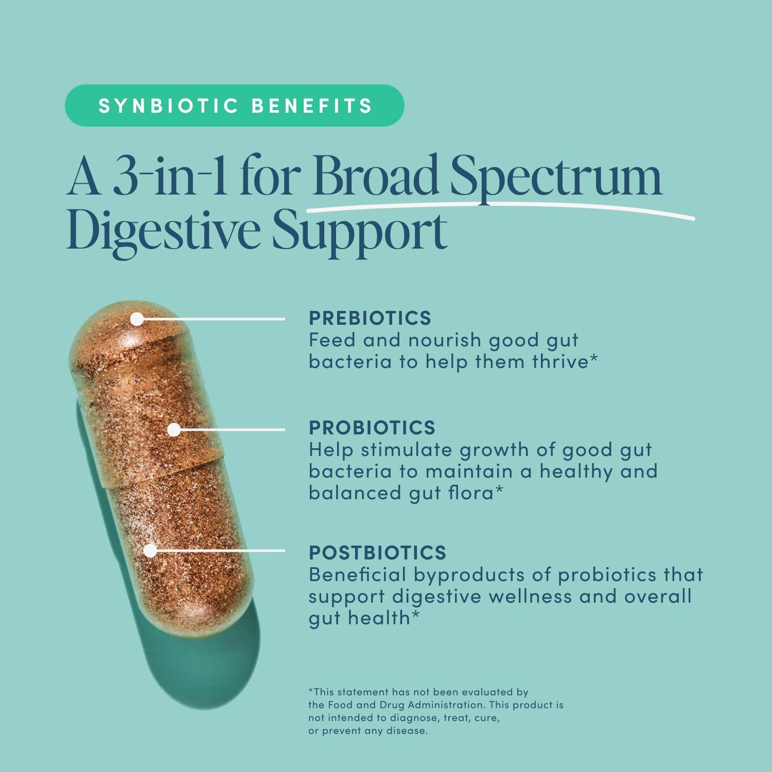 Daily Synbiotic Supplement: Prebiotics, Probiotics & Postbiotics | Bio.me